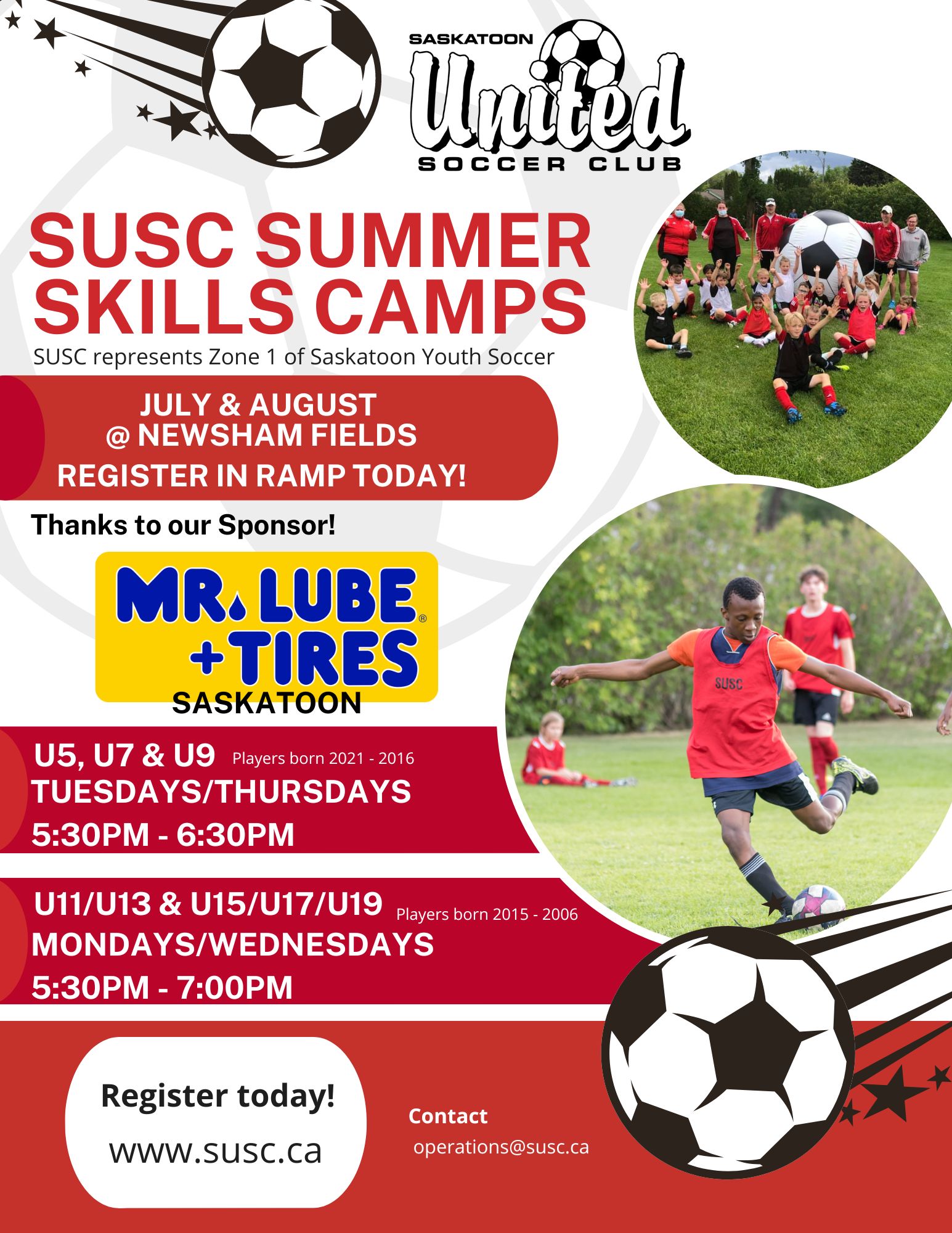 Saskatoon United Soccer Club : Website by RAMP InterActive